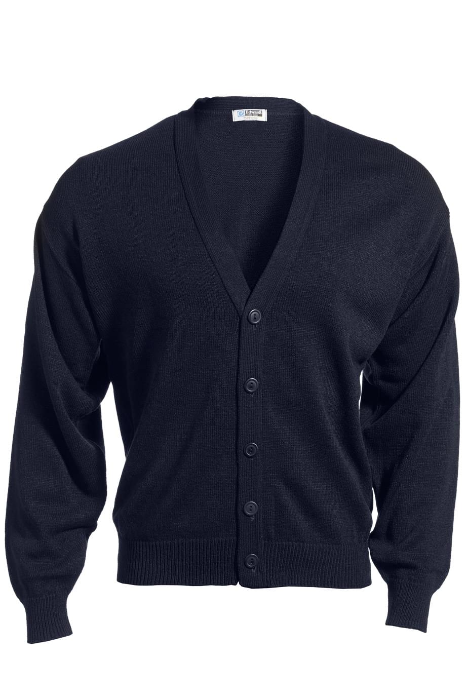 Tuff-Pil® V-Neck Button Acrylic Cardigan Sweater 4351 | Uniforms Today
