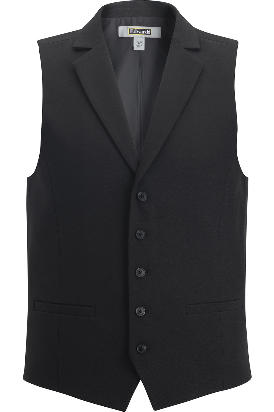 EDWARDS MENS DRESS LAPEL VEST | Uniforms Today